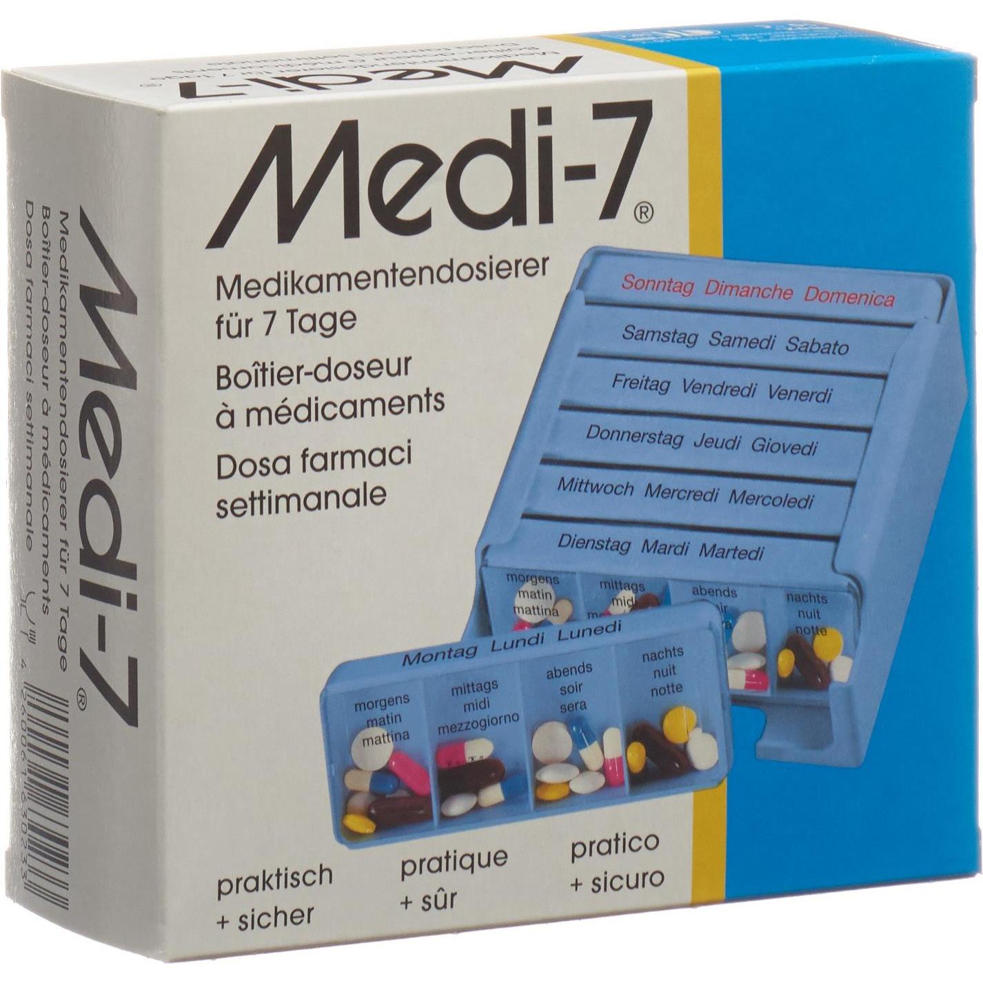 Medi-7 Medikamentendosierer 7 Tage - kaufen bei Galaxus