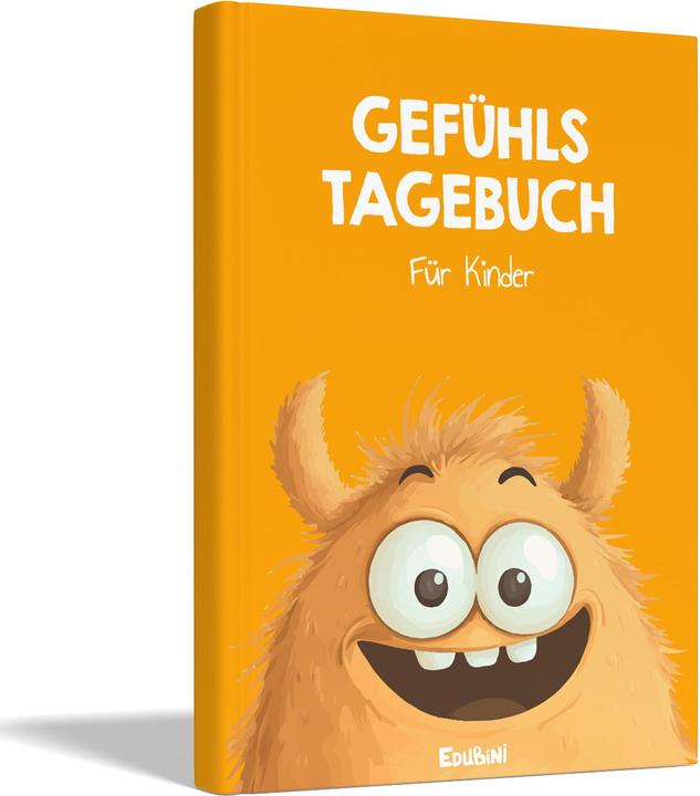 GefühlstagebuchfürKinder:Orange (A5, Harter Einband)