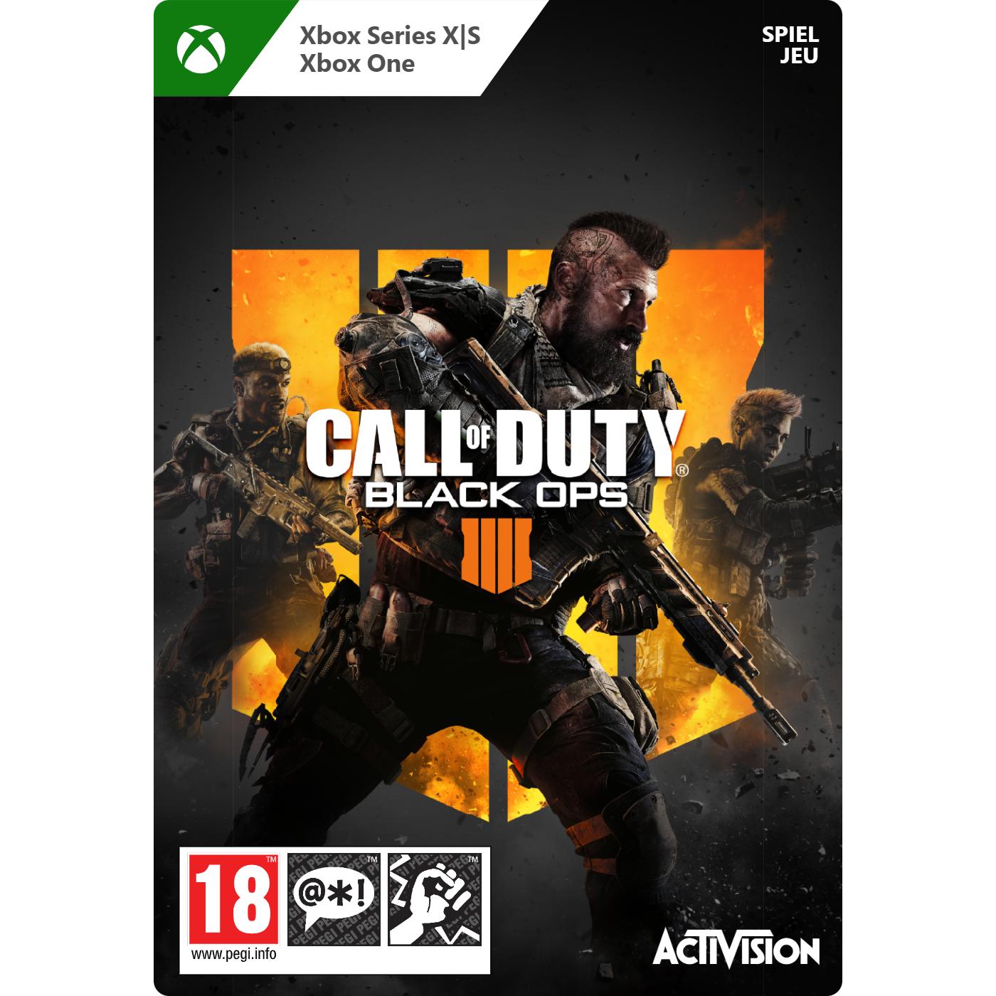 Microsoft Xbox Call of Duty : Black Ops 4 - Code de téléchargement en ...