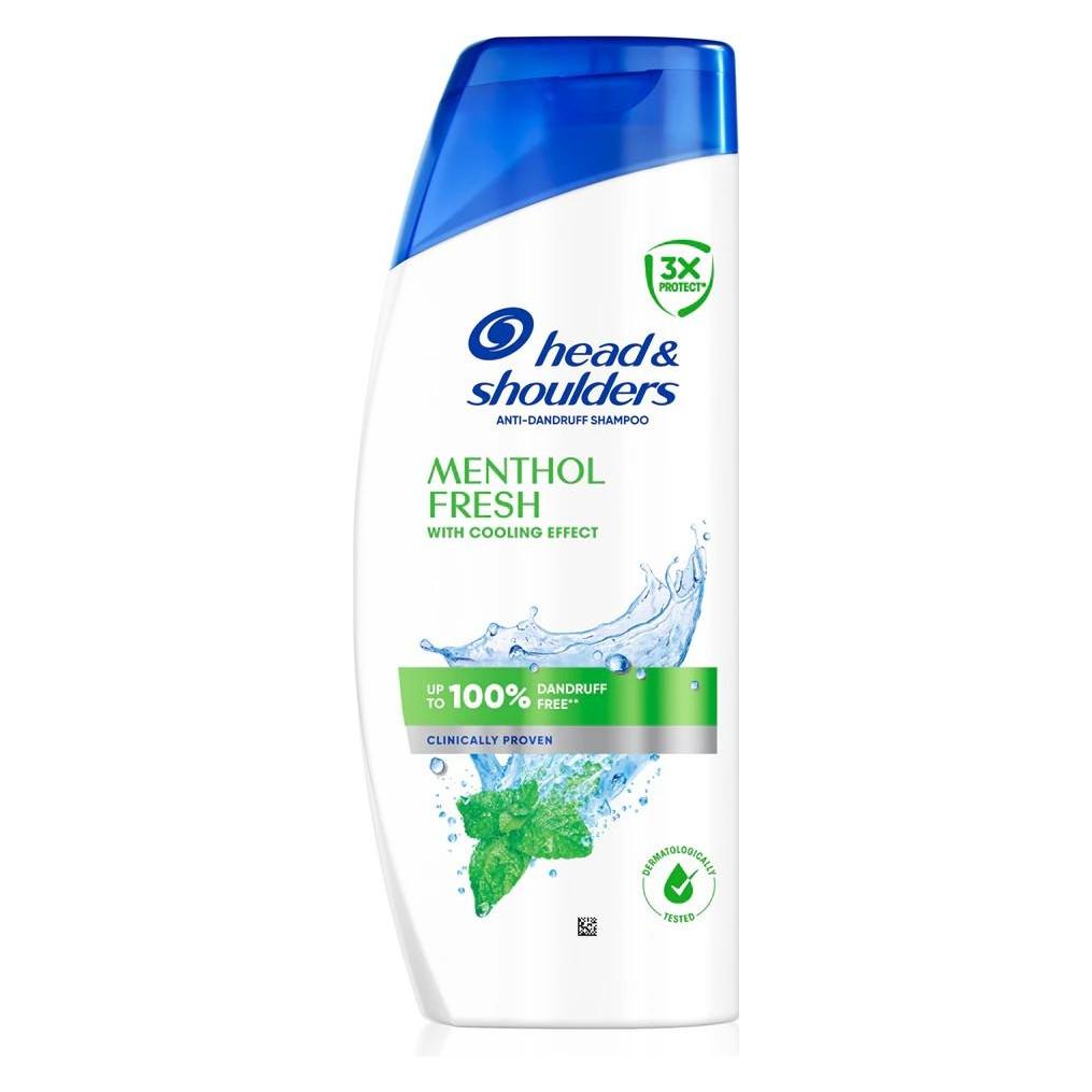 Head & Shoulders Menthol Frisch Anti-Schuppen Shampoo mit Kühleffekt