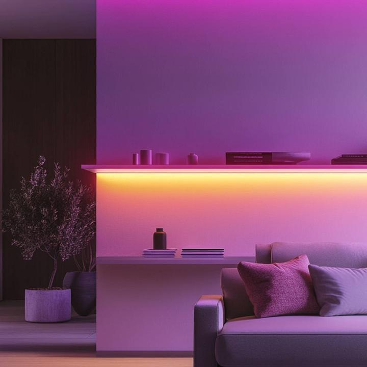 Calex Smart LED Strip - 10M, Slimme Lichtstrip, RGBIC+CCT, App ...