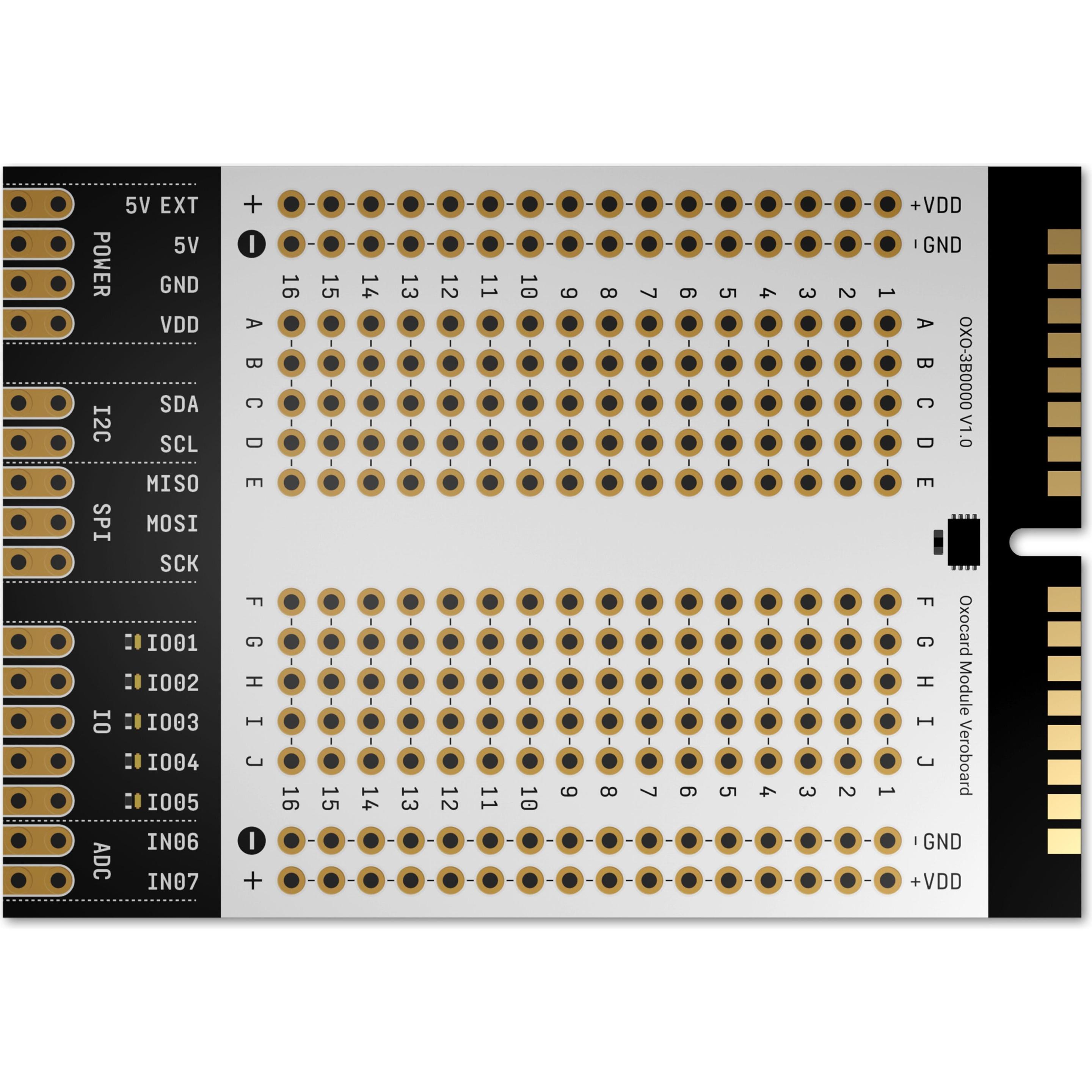 Oxon Breadboard Oxocard Connect Veroboard Cartridge - Galaxus
