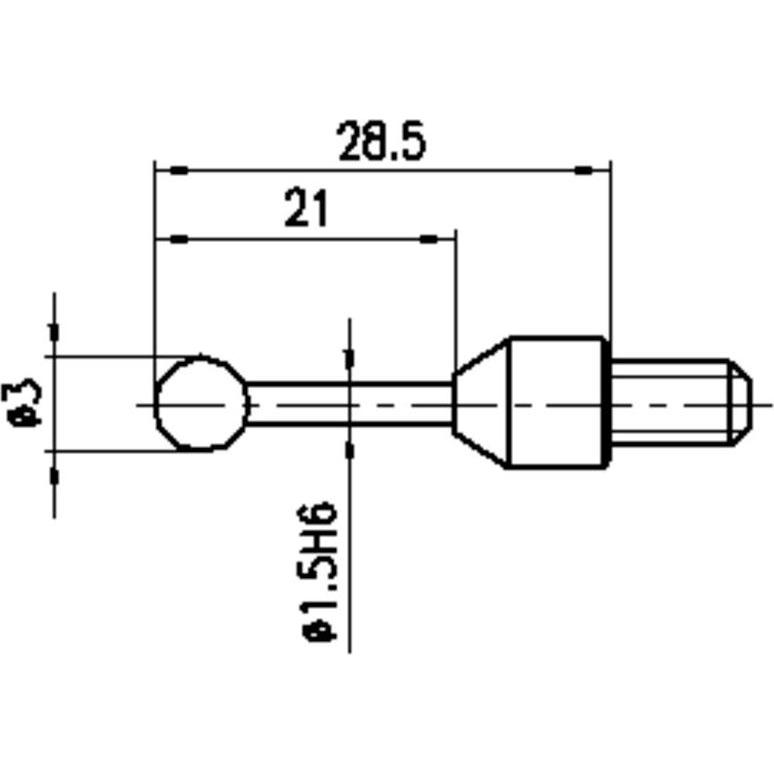 Futuro BRW Measuring insert M2.5 - buy at Galaxus