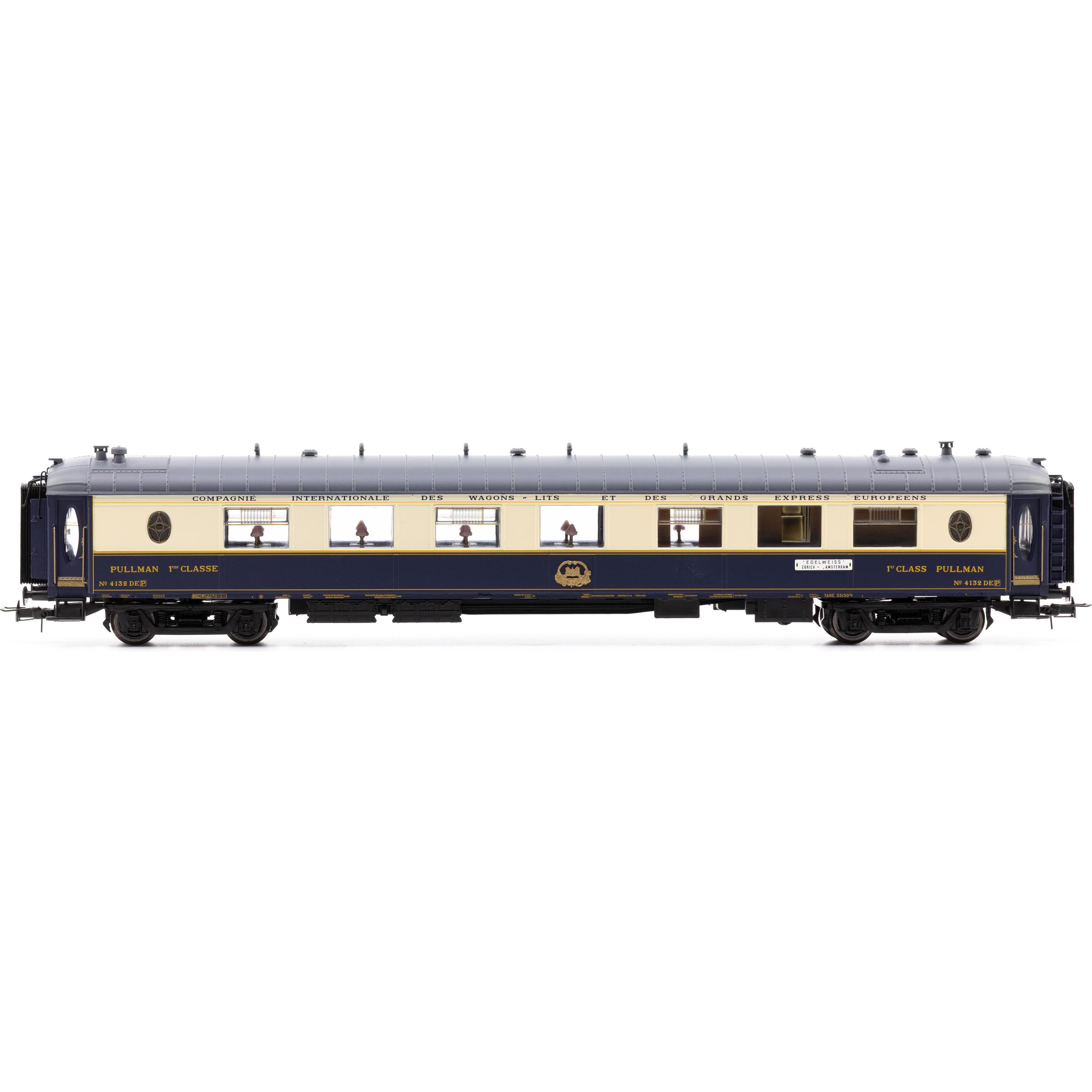Rivarossi CIWL Set de 3 p. Coffret Edelweiss Pullman Express DD3 VPC Fleche d Or + VP Étoile du ...
