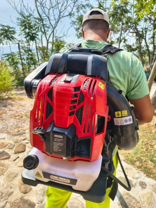 GeoTech Pro RucksackBenzingebläse 4Takt Benzinmotor