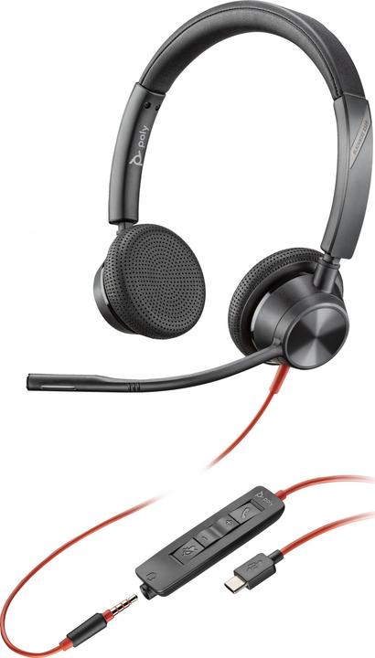 Magni Plantronics/Poly 8X222AA / Blackwire 3325 Schwarz Headset - Digitec