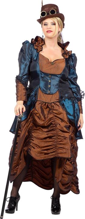 Metamorph Steampunk Kleid Copper Blue (36) - kaufen bei Galaxus