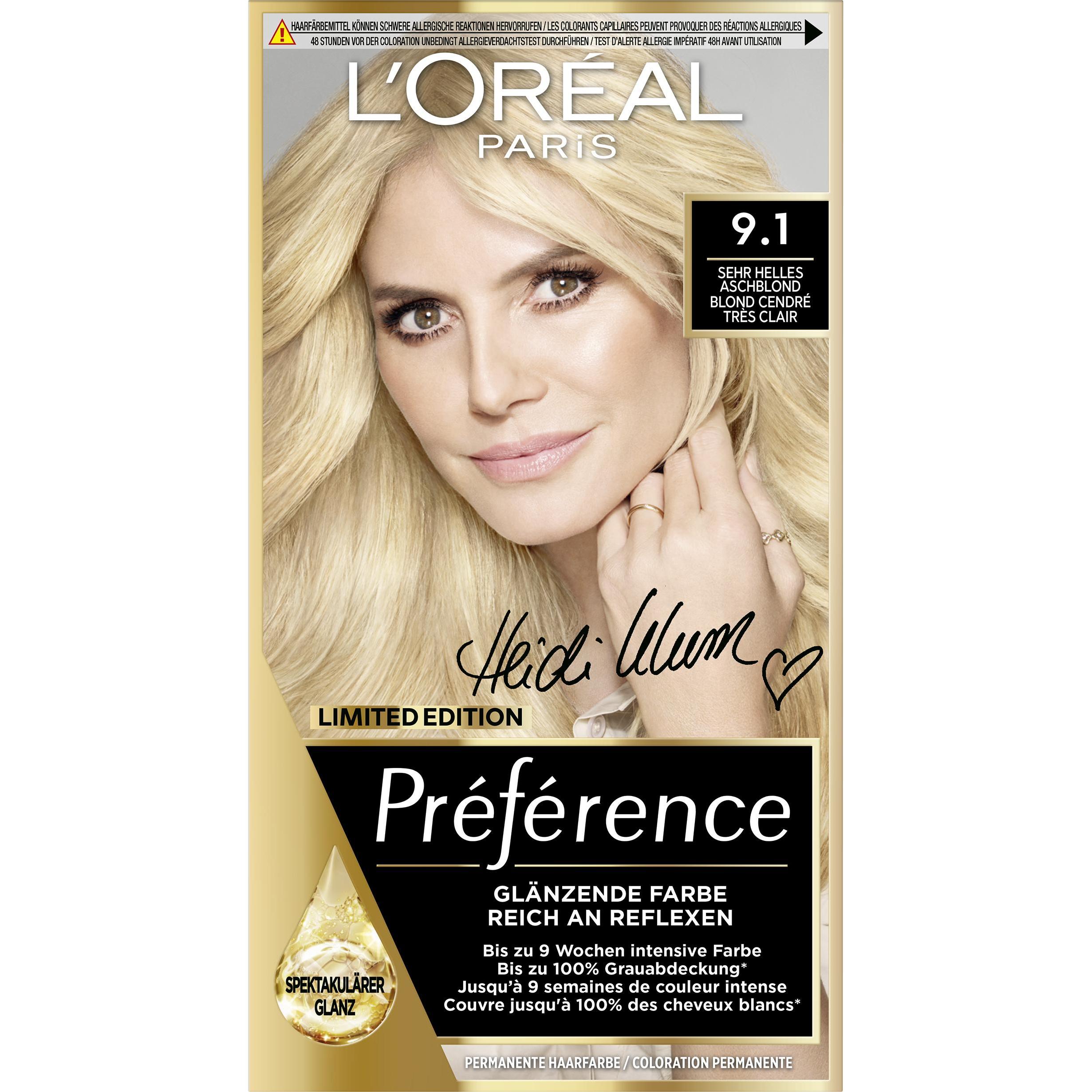 L'Oréal Paris Preference Core (Sehr helles Aschblond) - Galaxus
