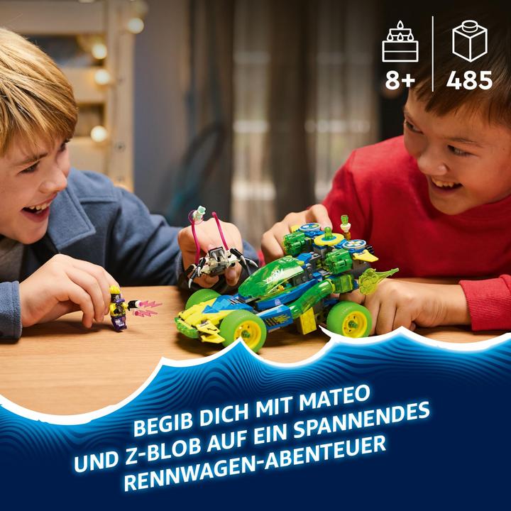 LEGO Mateo mit dem Z-Blob Action-Rennwagen - acheter sur Galaxus