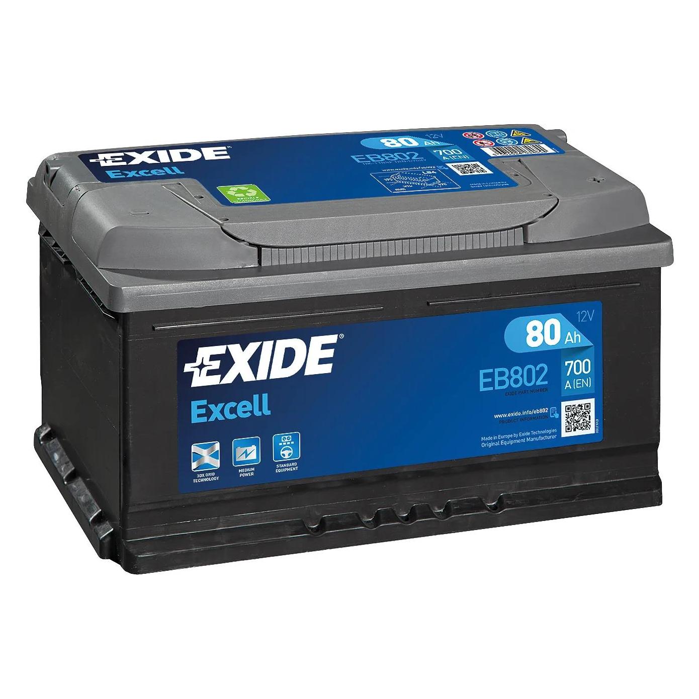 Exide Excell (80 Ah, 700 A, 12 V) - buy at Digitec - Digitec