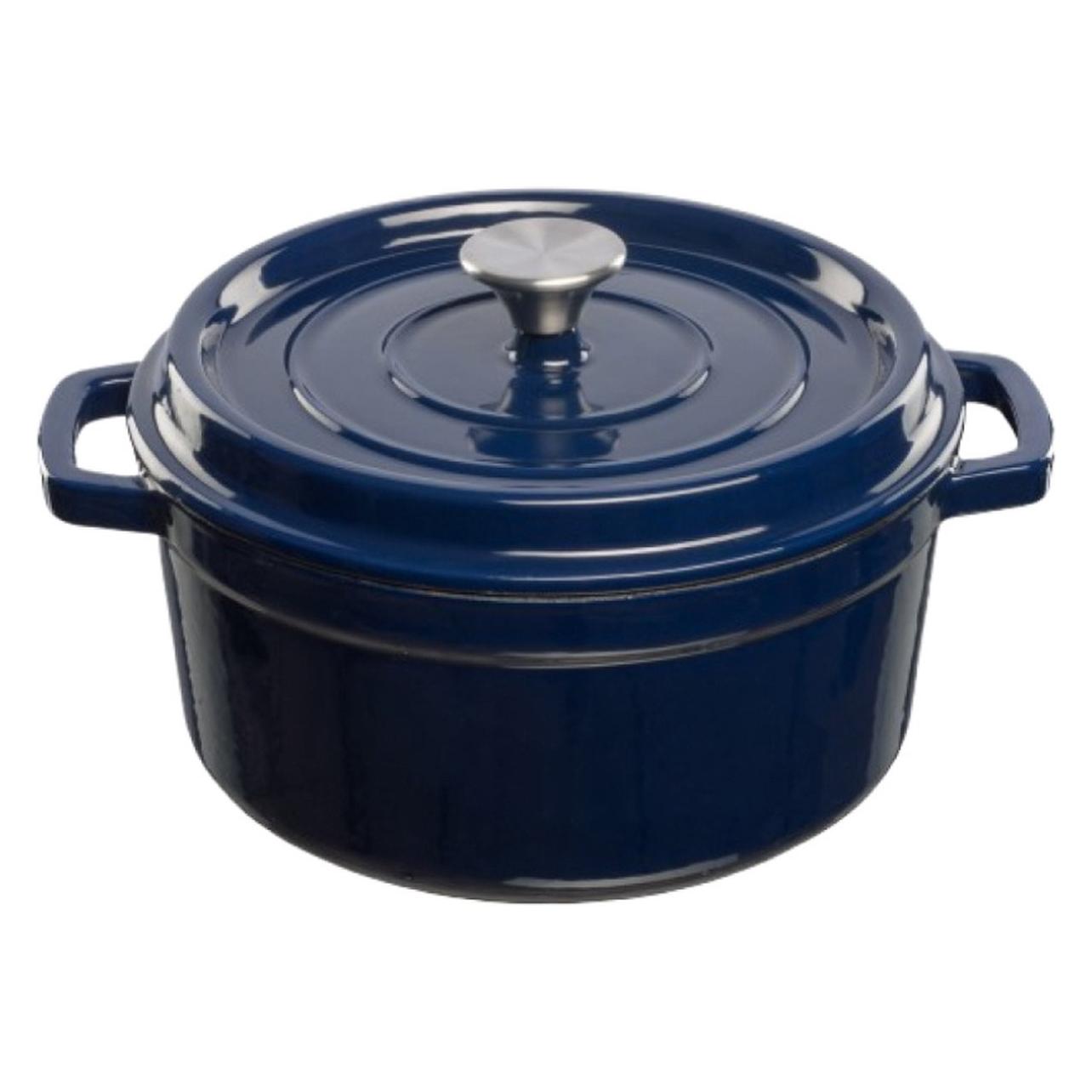 Grand Feu pot with lid, blue, 3,5 l - kaufen bei Galaxus