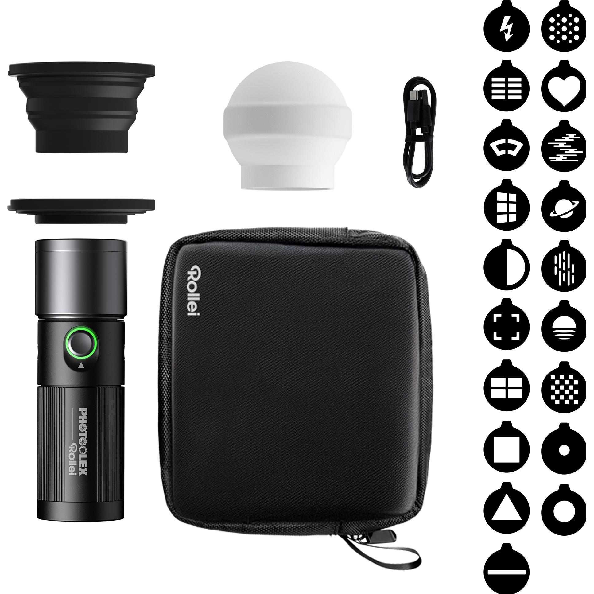 Rollei LED-Effekt-Licht I Photoolex Gobo Light - buy at Digitec