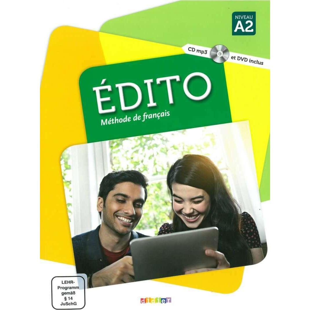 Ernst Klett Édito A2. Livre élève + CD MP3 + DVD - buy at Galaxus