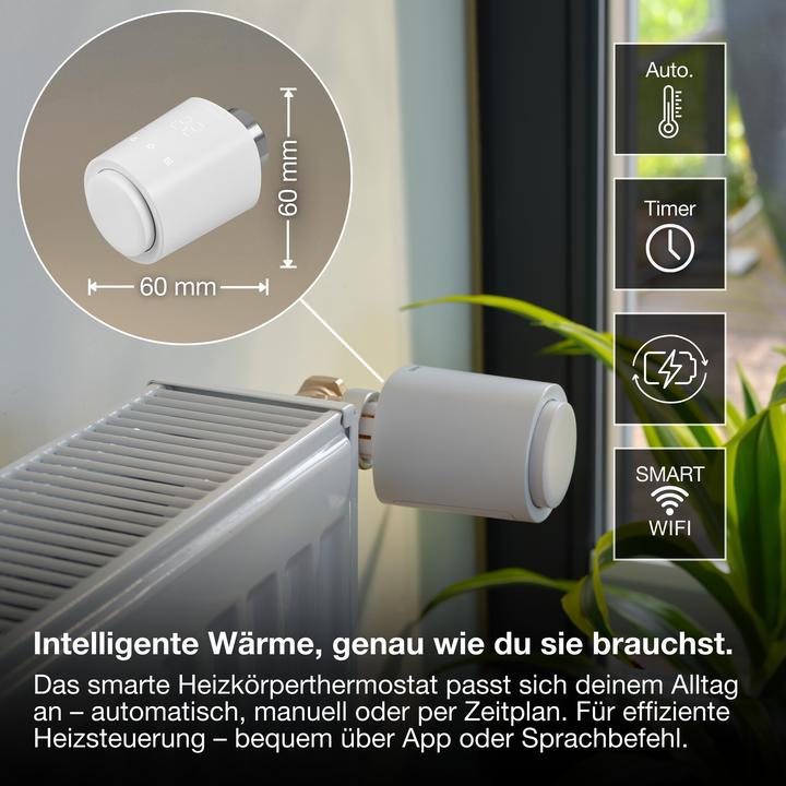 Osram SMART+ WIFI RADIATOR THERMOSTAT White Triple Pack - Galaxus