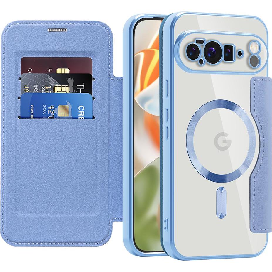 Techsuit - SmartMag Book Case - Google Pixel 10 Pro XL - Light Blue ...
