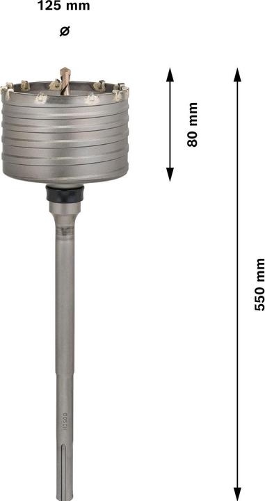 Bosch PRO SDS max-5 Core Cutter, einteilig, 125 x 80 x 300 mm - Galaxus