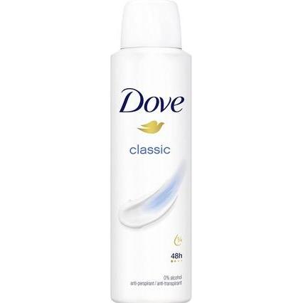 Dove Classic Anti-Perspirant Deodorant Spray mit ¼ Feuchtigkeitscreme ...