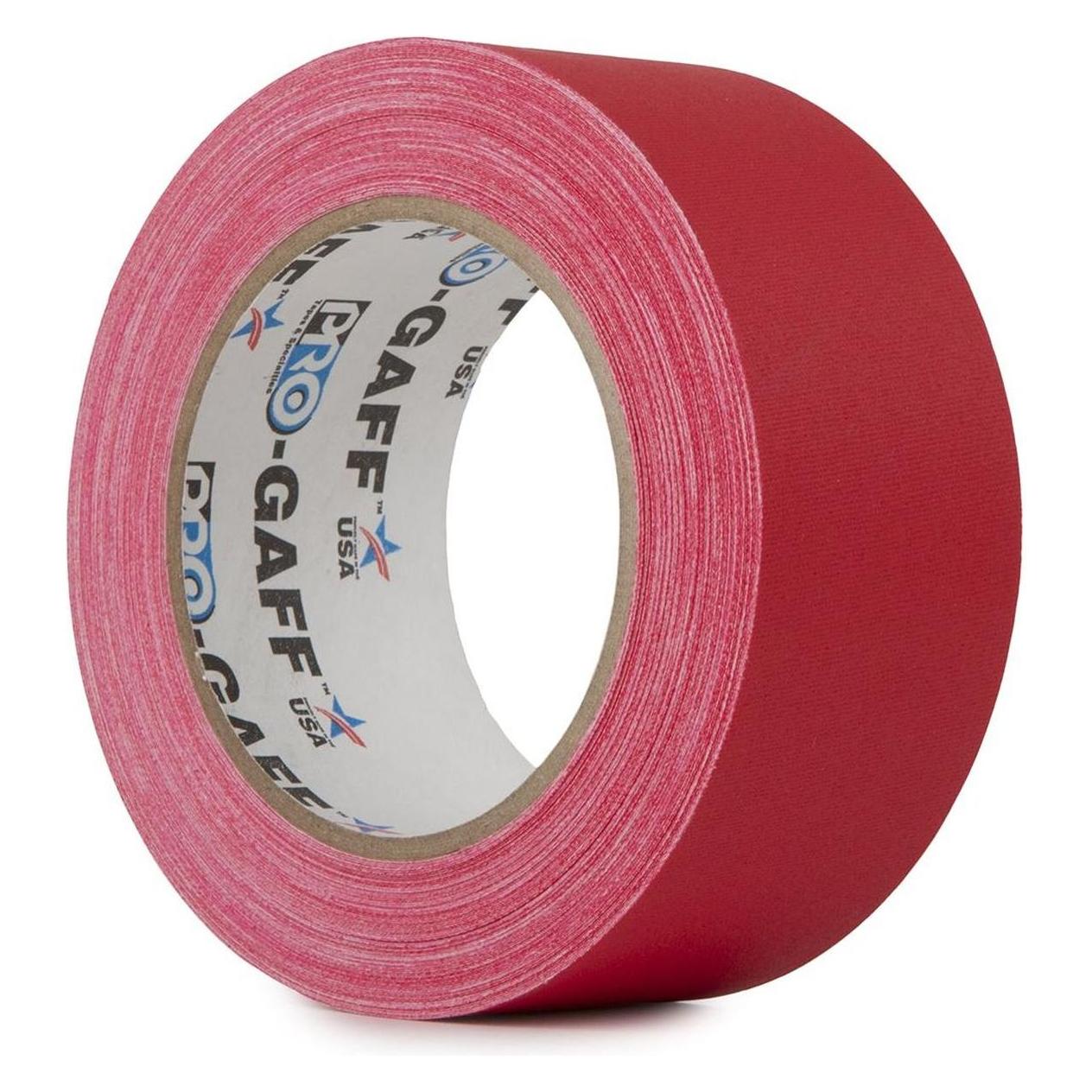 Pro Tapes Pro Gaff 48mm X 22.8m Cloth Tape Red (48 mm)