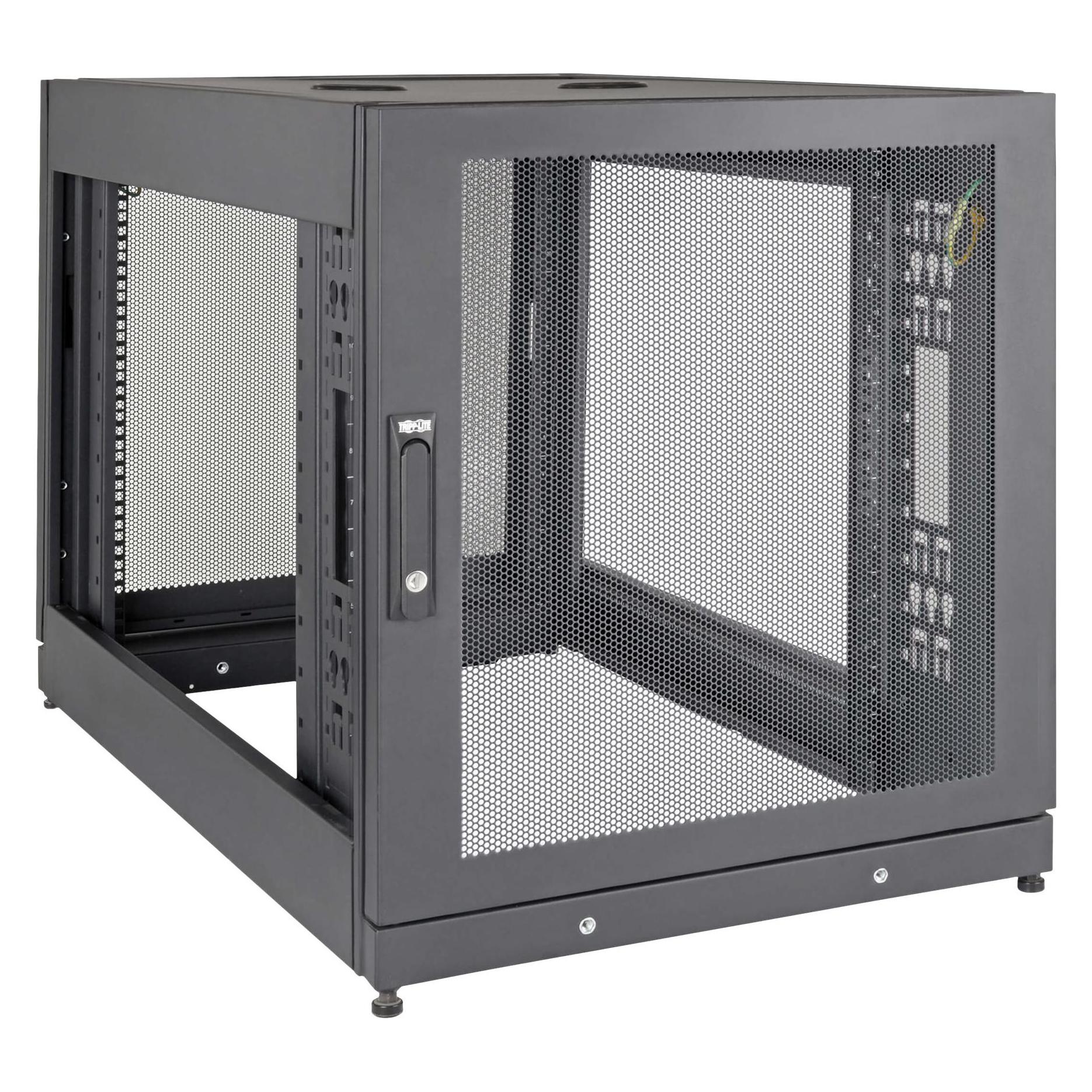 Eaton 14U SmartRack Extra Deep Small Server Rack Enclosure Doors & Side ...