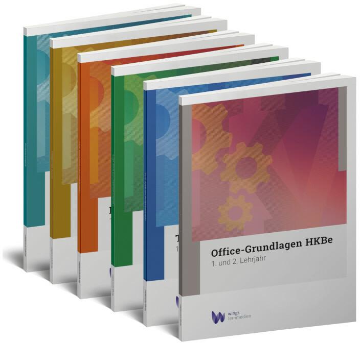 Wings Lernmedien Gesamtunterlage HKBe, Version 2025 (7 Bnde, farbig)