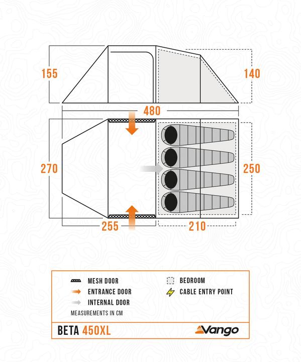 Vango Beta 450XL - kaufen bei Galaxus - Galaxus