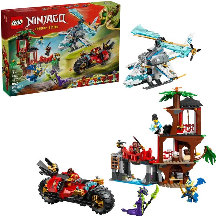 LEGO Showdown am Baumhaus mit dem Ninja-Bike - kaufen bei Galaxus