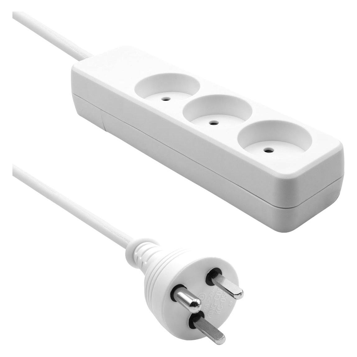 ProXtend Danish Power Strip 3-way 15M IT White - kaufen bei Galaxus ...