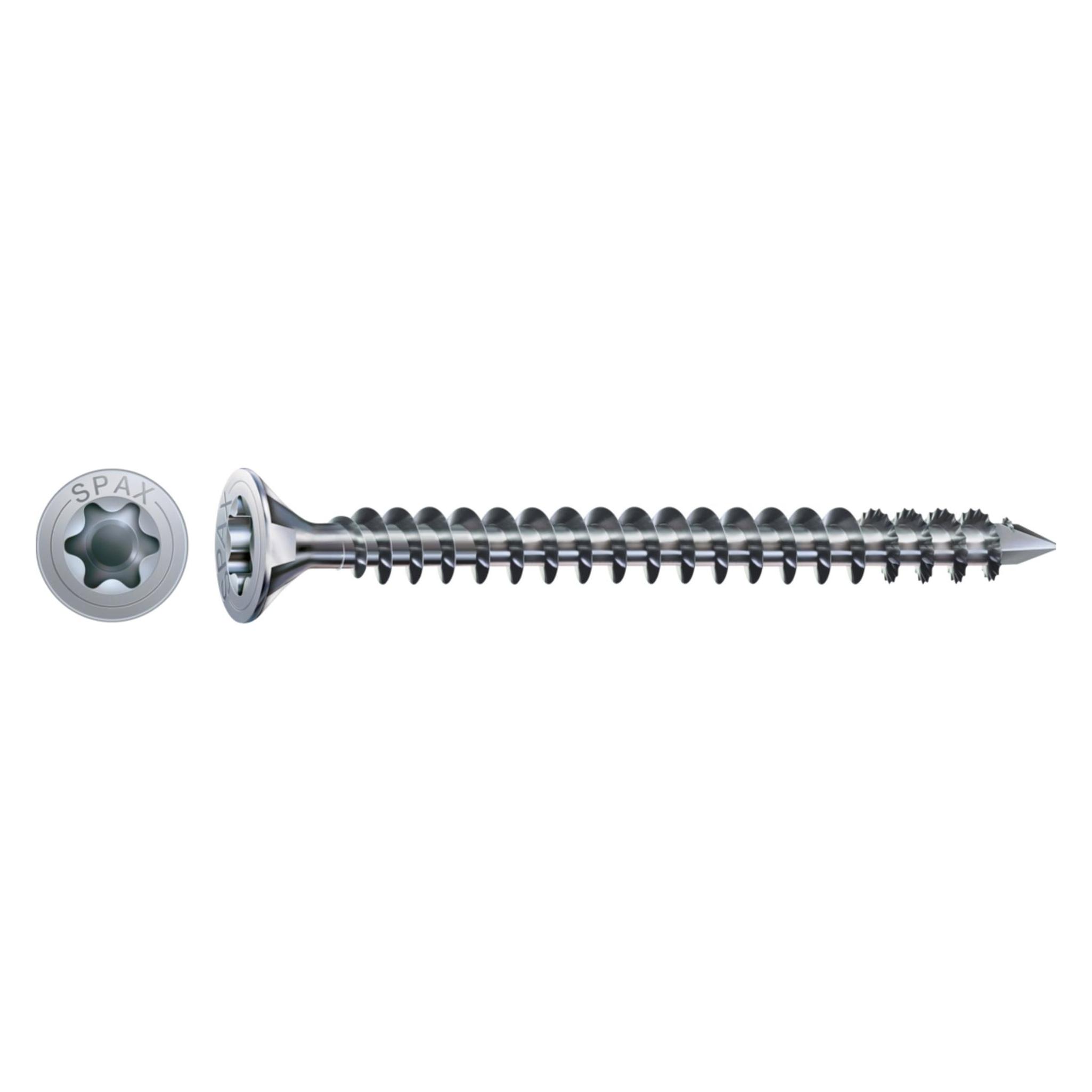 Spax Senkmultikopf T-Star Plus T50 Vollgewinde Cut Wirox (50 Schrauben ...