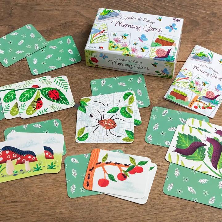 Rex London Memory Game (30 Pieces) - Wonders Of Nature - Galaxus