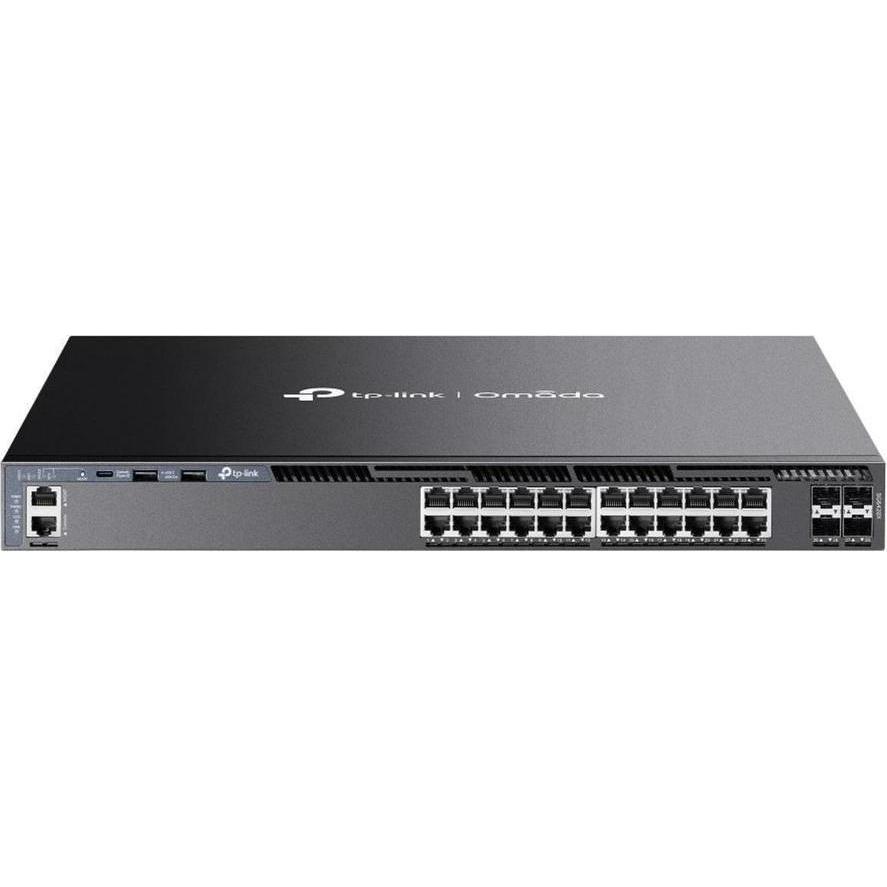 TP-Link SG6428X - Omada 24-Port Gigabit Stackable L3 Managed Switch ...