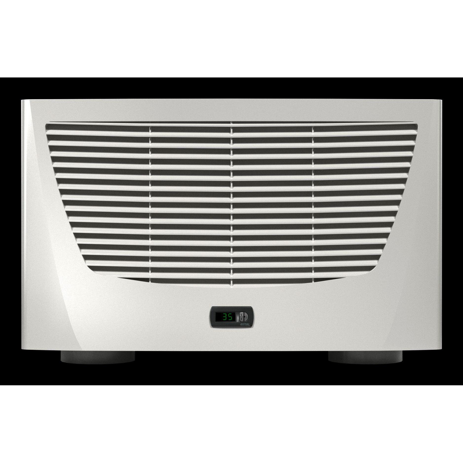 Rittal RTT Blue e cooling unit in stainless steel roof structure, 1000 ...