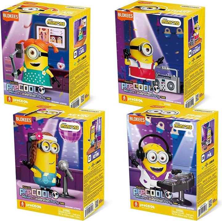 Blokees MK Blind Box 6pz Minions: Precool Series 02 32cm - Galaxus