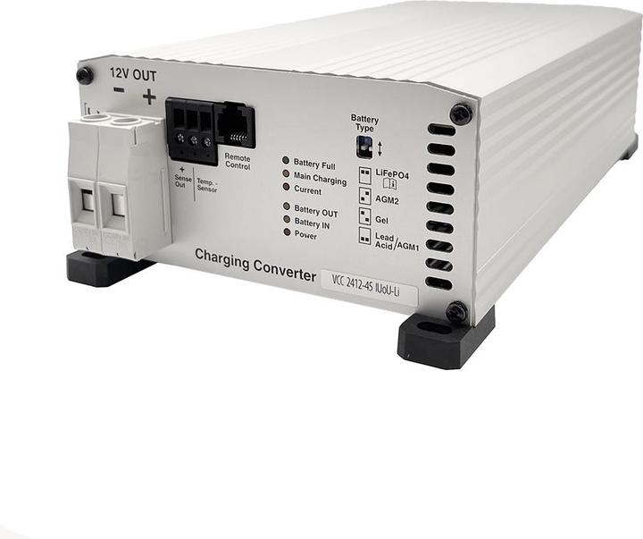 Votronic Ladewandler/Ladebooster VCC 2412-45 IUoU-Li - 3305 (45 A, 12V ...