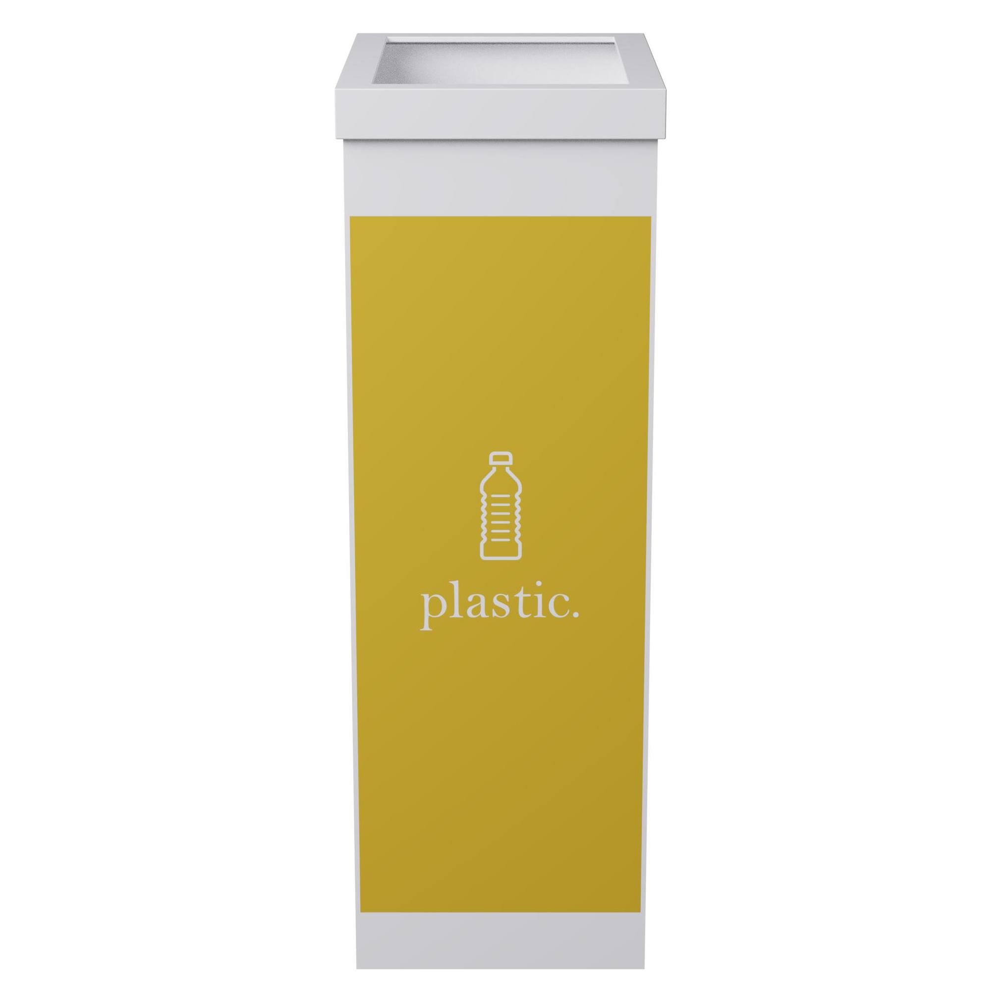 Paperflow Waste separator 60.0 l white, yellow (60 l) - buy at Galaxus