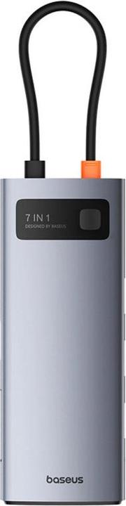Baseus Metal Gleam 7in1 HDMI 4K 60Hz USB-C Hub / 3x USB 3.0 / USB-C PD ...