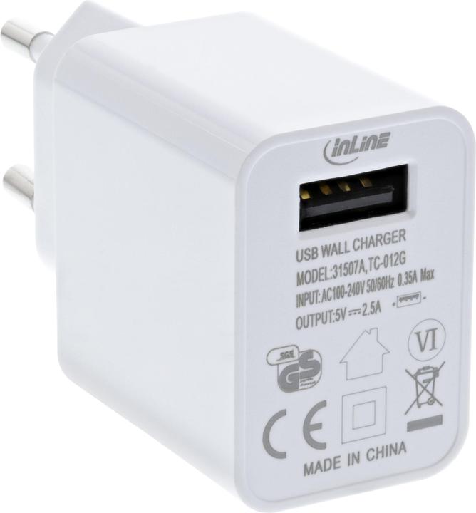 InLine Power supply 2.5 A (USB) - buy at Galaxus