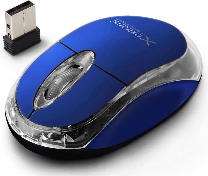 Esperanza XM105B Wireless Optical Mouse 3D 3D - BLUE - Galaxus