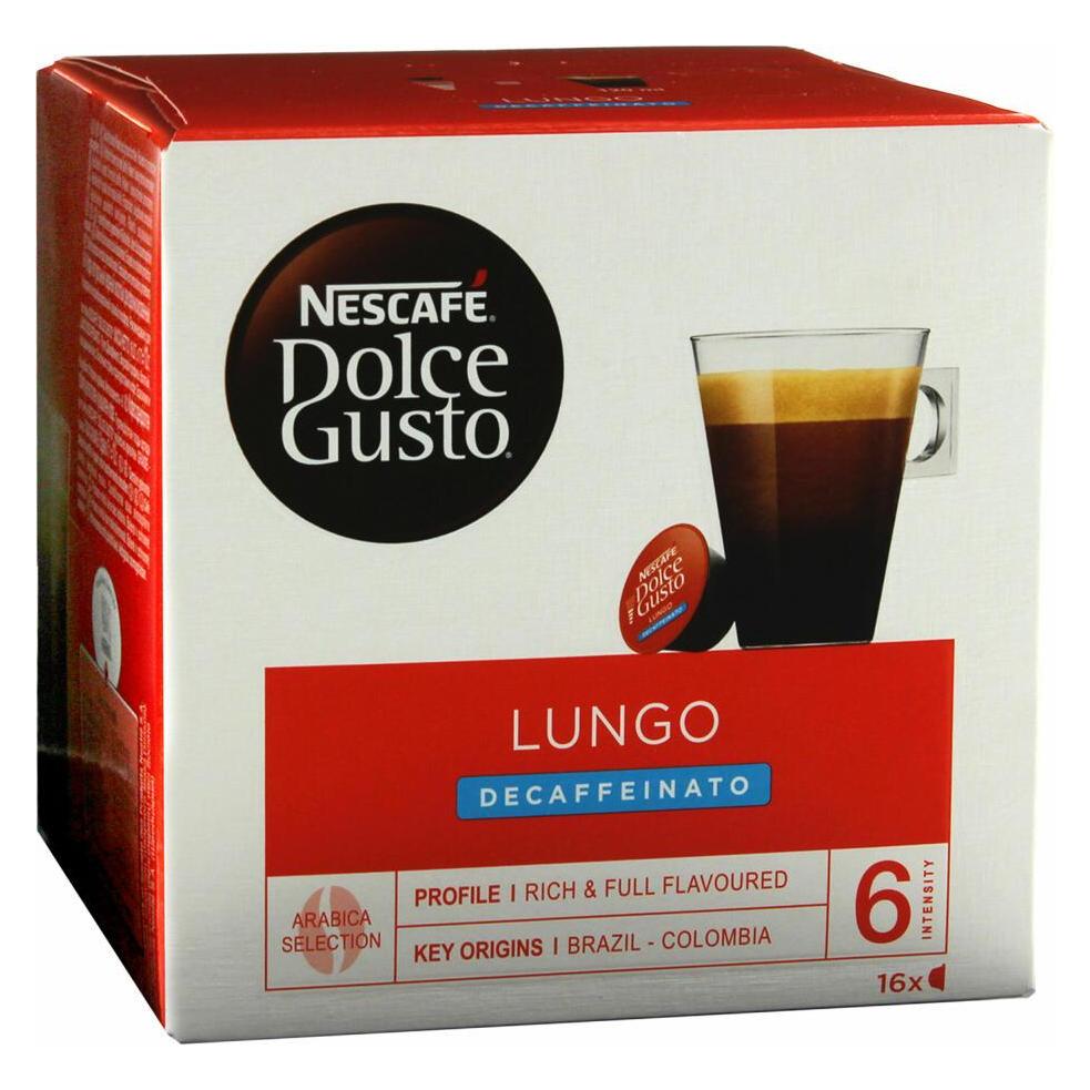 Nestlé Nescafé Dolce Gusto Caffè Lungo Decaffeinato Kaffee Kaffeekapsel ...