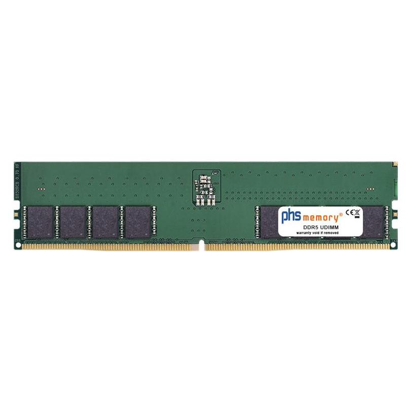 PHS-memory 48GB RAM Speicher DDR5 UDIMM 5600MHz PC5-44800-U 288 Pin ...