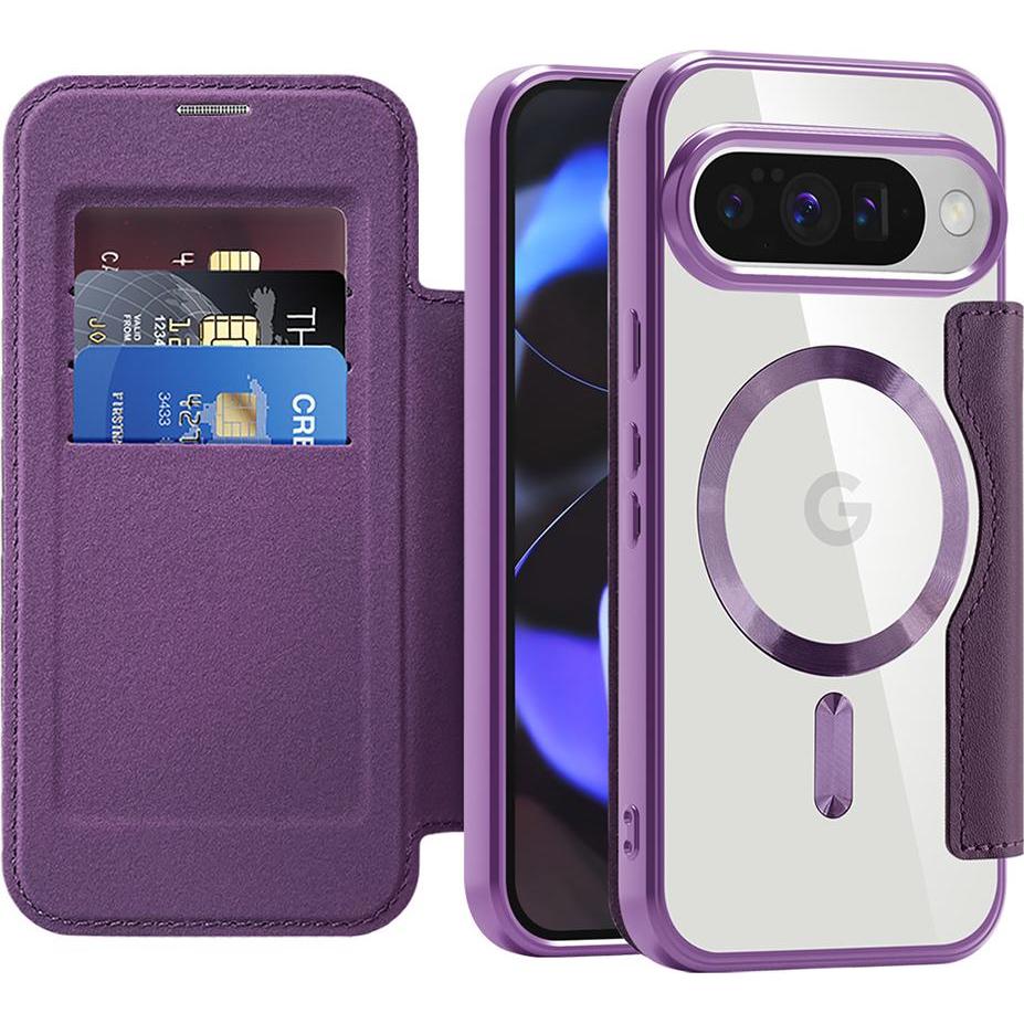 Techsuit - SmartMag Book Case - Google Pixel 10 / 10 Pro - Purple - Digitec