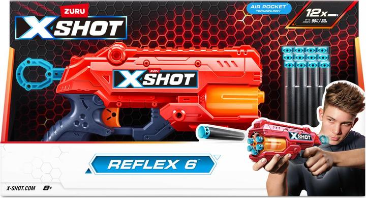 Xshot Reflex 6 (12 Darts) Open Box 36433 - buy at Galaxus