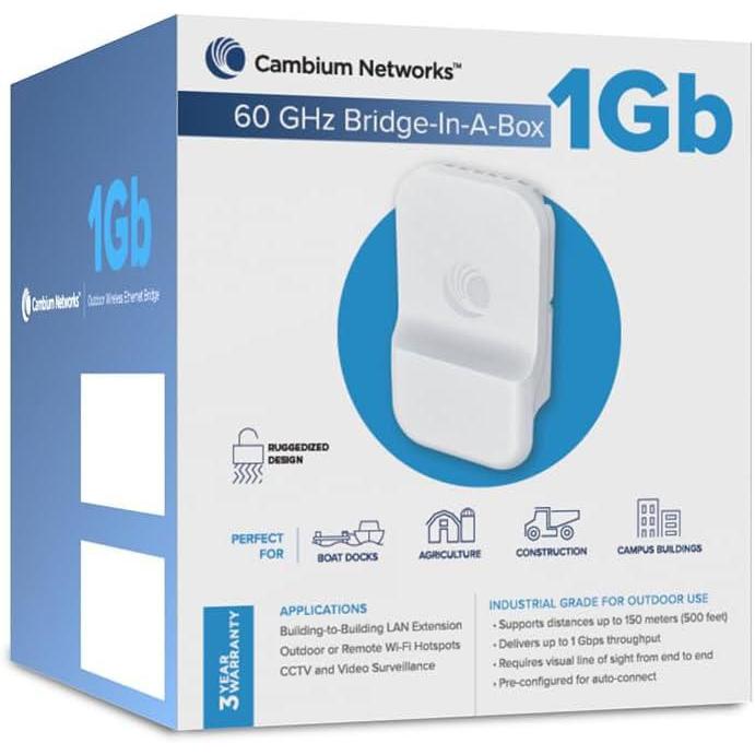 Cambium Networks 60GHz Bridge in a Box 1Gb - acheter sur Digitec