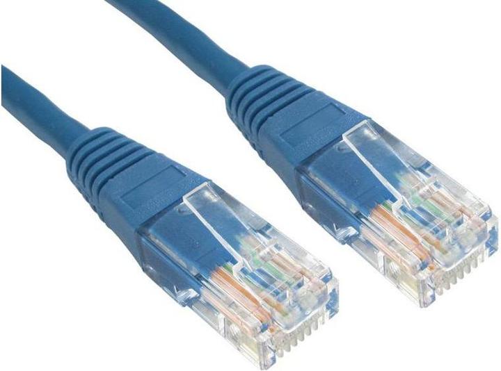 RS PRO Câble Ethernet Cat.6, 2m, Bleu Patchkabel, A RJ45 U/UTP Male, B ...