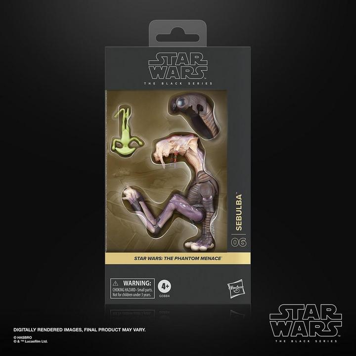 Hasbro Star Wars Episode I Black Series Action Figure Sebulba 15 cm ...