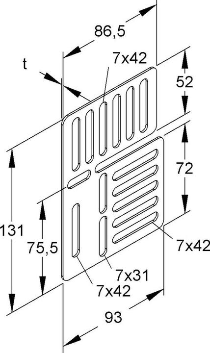 Niedax Universal bracket - buy at Galaxus