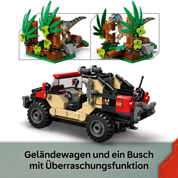 LEGO Raptor: Verfolgungsjagd mit dem Geländewagen - kaufen bei Galaxus