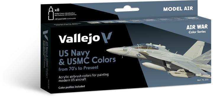 Vallejo US Navy USMC Colors from 70's to present Model Air