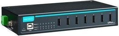 Moxa UPORT 407 - Industrieller USB-Hub mit 7 Anschlüssen, inklusive ...
