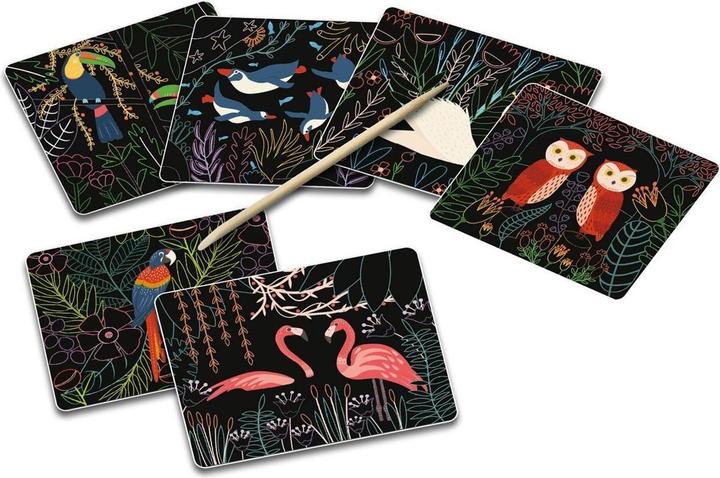 Auzou Pub 405029 - My scratch pictures - Fantastic birds - Galaxus