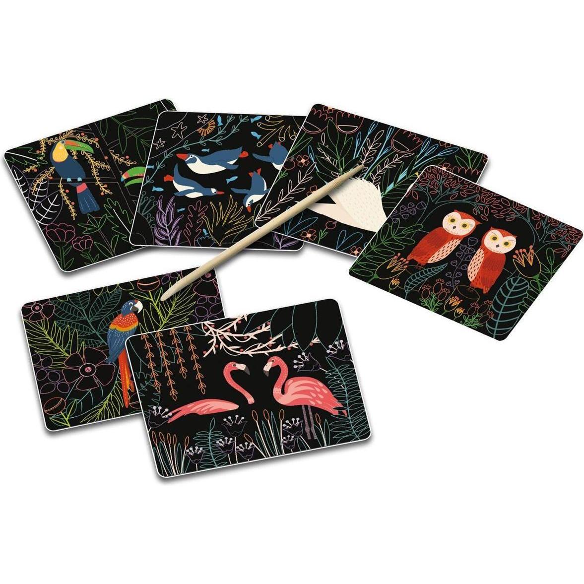 Auzou Pub 405029 - My scratch pictures - Fantastic birds - Galaxus